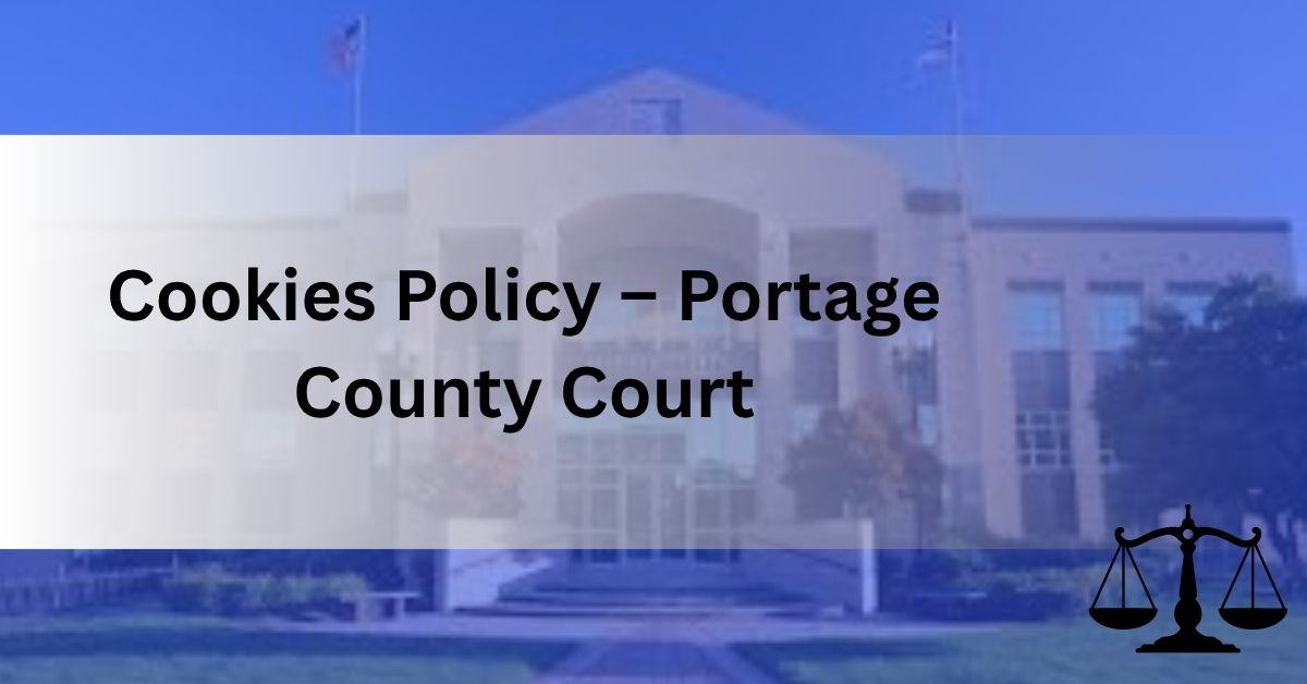 Cookies Policy - Portage County Court